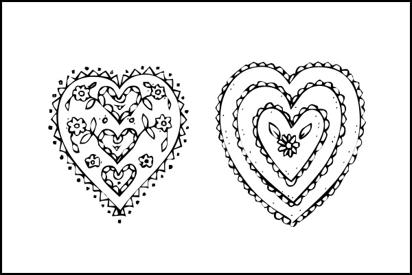 25+ Heart Template, Printable Heart Templates