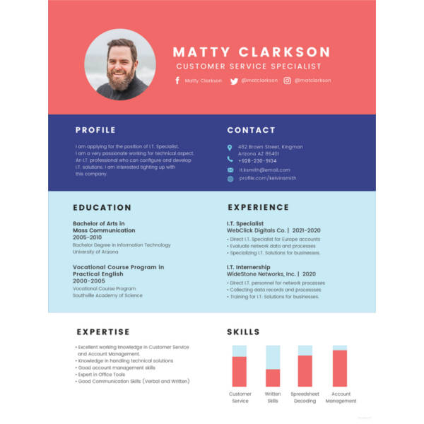 38+ BPO Resume Templates - PDF, DOC