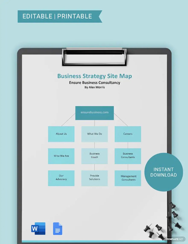 Strategy Map Template - 20+ Word, Excel, PDF, PPT Documents Download