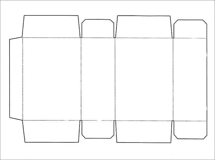 Cereal Box Design Template