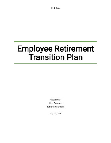 26+ Transition Plan Templates - Free Word, PDF Documents Download!