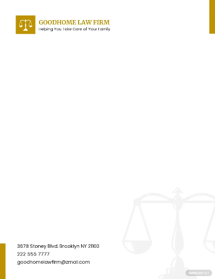 27+ Law Firm Letterhead Templates - Free Word, PDF Format Download