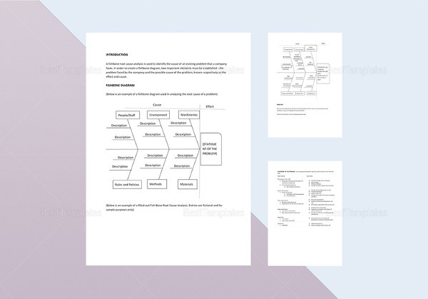 19+ Fishbone Diagram Templates – Sample, Example, Format Download