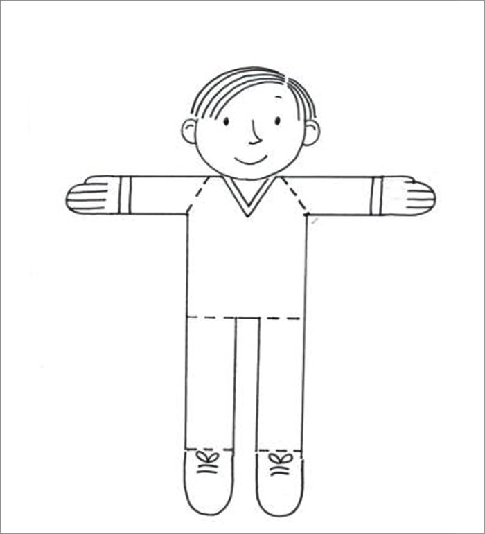 19+ Free Flat Stanley Templates & Colouring Pages to Print