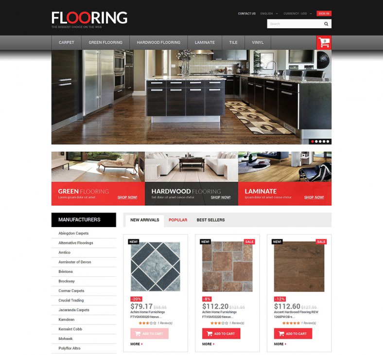 10 Best Design Prestashop Website Templates Themes Free Premium 
