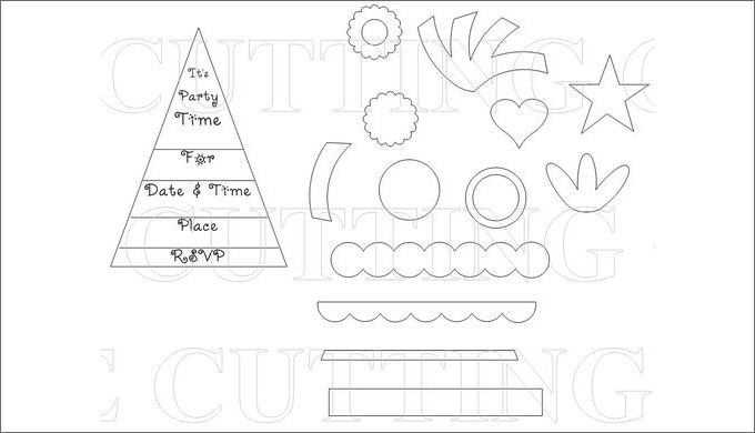 Party Hats, Party Hat Template