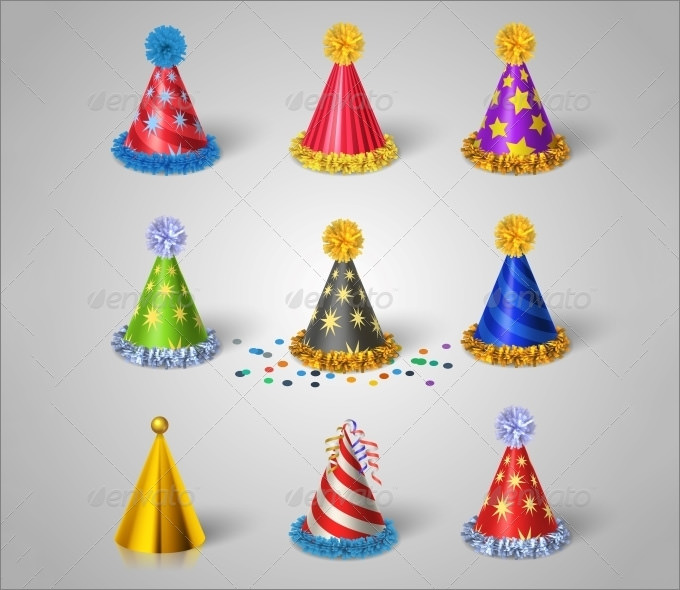Party Hats, Party Hat Template