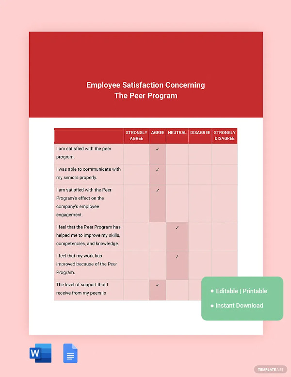 11 Likert Scale Templates - Free Sample, Example, Format