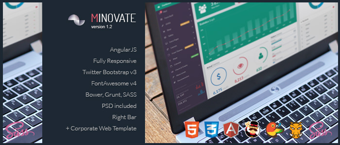 13+ AngularJS Website Templates & Themes