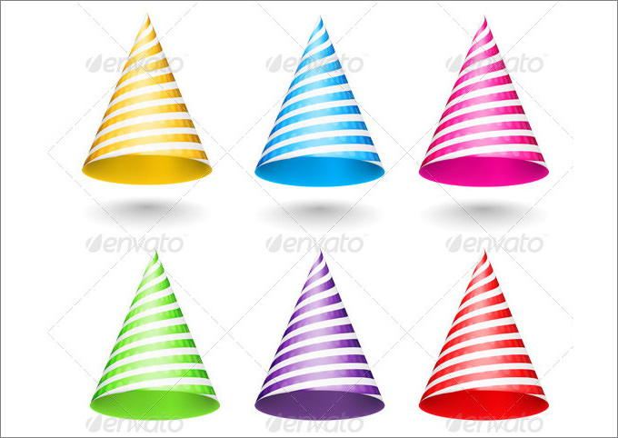 Party Hats, Party Hat Template