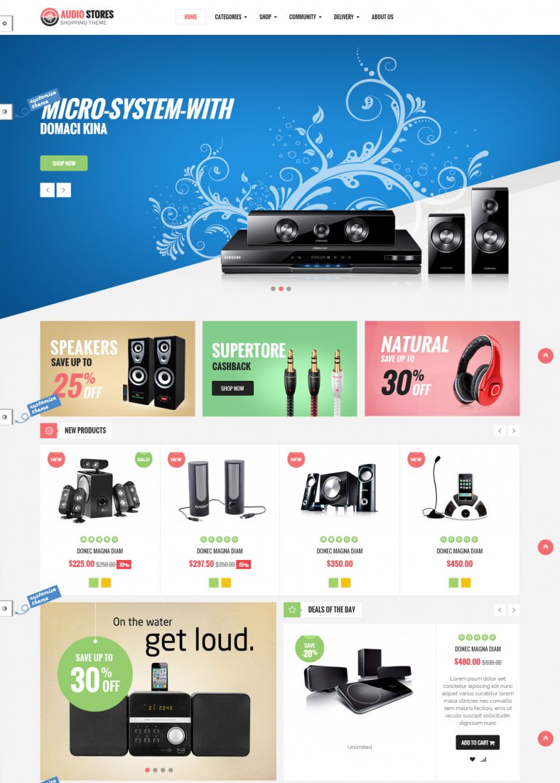10 Best Entertainment Prestashop Website Templates Themes