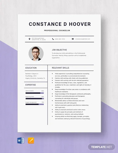 Professional Resume Template - 70+ Free Samples, Examples, Format Download