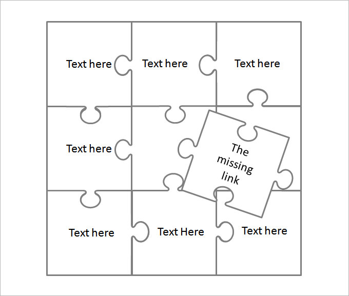 Editable 2 Piece Puzzle Template Fill Sign And Send Anytime