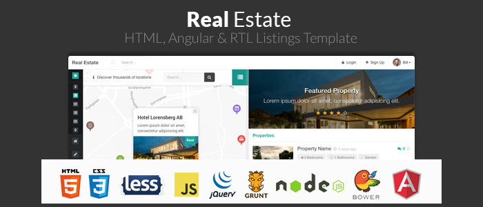 13+ AngularJS Website Templates & Themes
