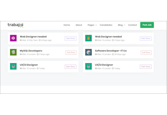 23+ Job Portal HTML5 Themes & Templates