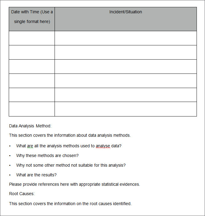 29+ Root Cause Analysis Templates - Word, Apple Pages, Google Docs ...