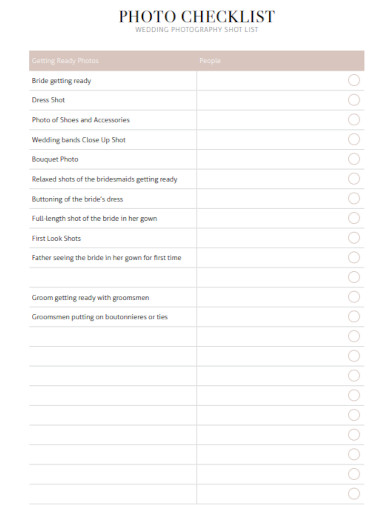 Free 11+ Sample Shot List Templates - DOC, PDF, Excel
