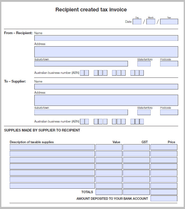 14+ Free Tax Invoice Templates - Word,Excel, AI