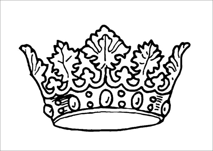 16+ Free Crown Shape Templates, Crafts And Colouring Pages