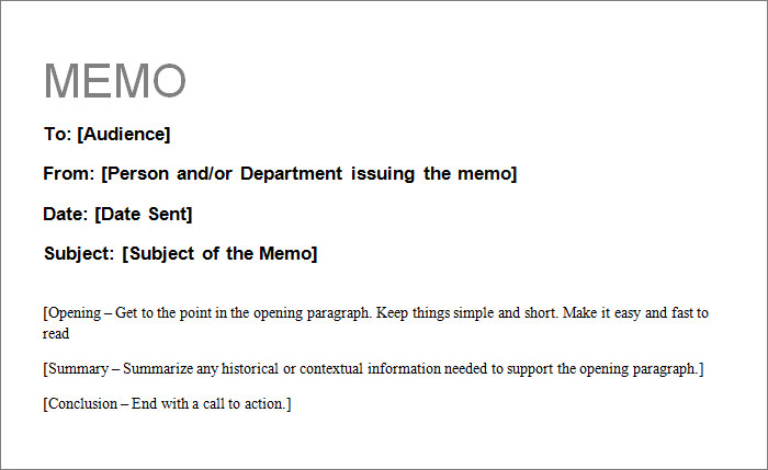 17+ Memo Templates - Google Docs | MS Word | Pages | Sample | Example ...