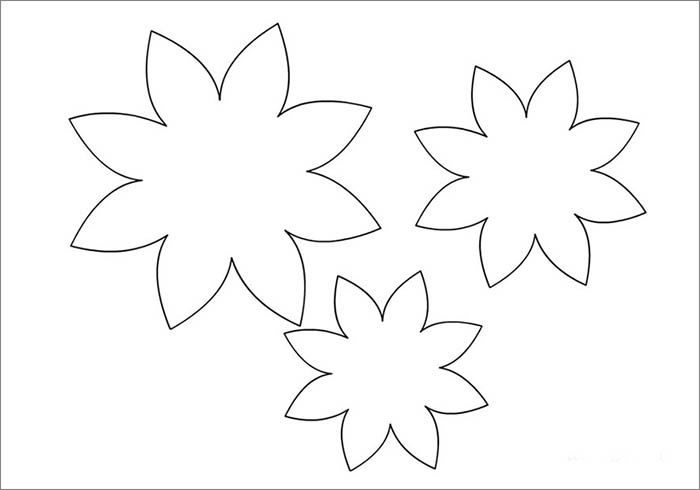 Flower Template - Free Templates