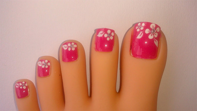 18+ Toe Nail Art Designs & Ideas