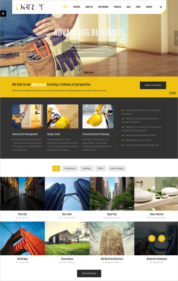 42+ Engineering Website Themes & Templates