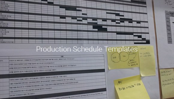 Production Schedule Template - 8+ Free Word, Excel, PDF Format Download ...