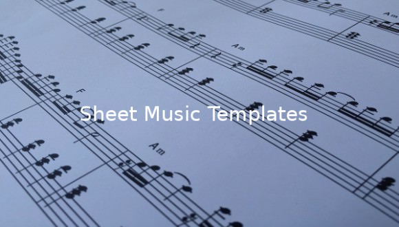 Sheet Music Template - 9+ Free Word, PDF Documents Download! | Free ...