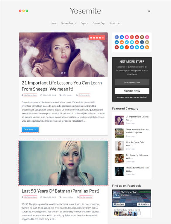15+ Lifestyle Blog WordPress Themes & Templates