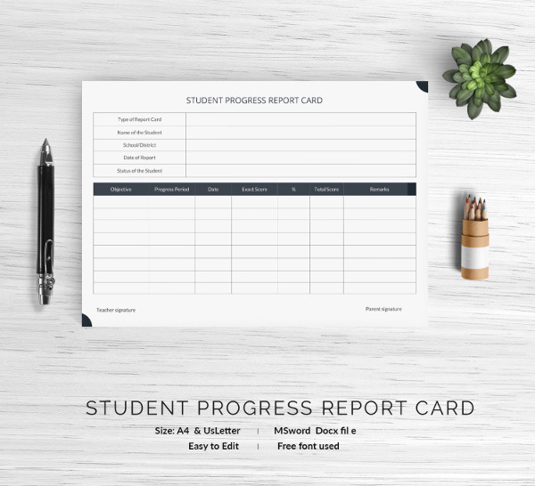 Report Card Template - 28+ Free Word, Excel, PDF Documents Download