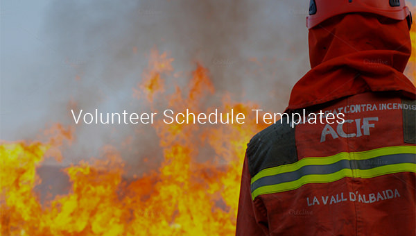 Volunteer Schedule Template - 11+ Free Word, Excel, PDF Format Download!