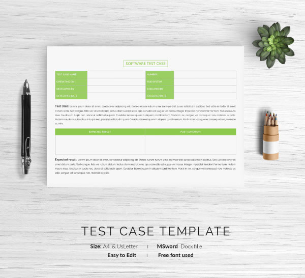 27+ Test Case Templates in Word | Google Docs | Apple Pages | PDF
