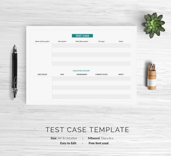 27+ Test Case Templates in Word | Google Docs | Apple Pages | PDF