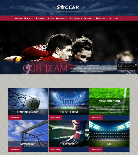 13+ Football WordPress Themes & Templates
