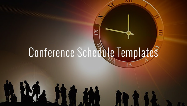 12+ Conference Schedule Templates - Word, PDF