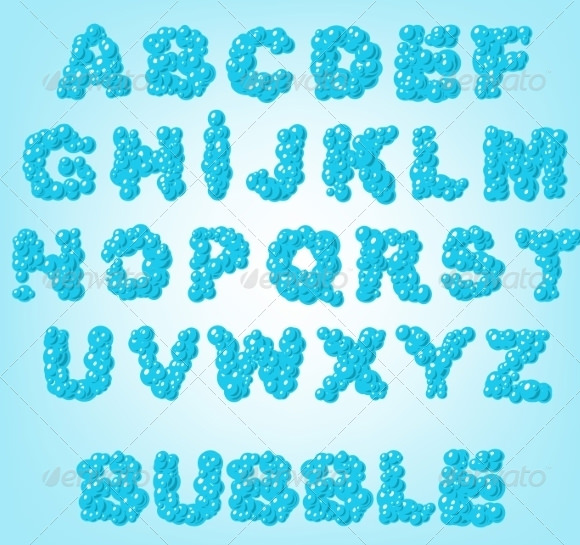 30+ Alphabet Bubble Letters - Free Alphabet Templates | Free & Premium ...