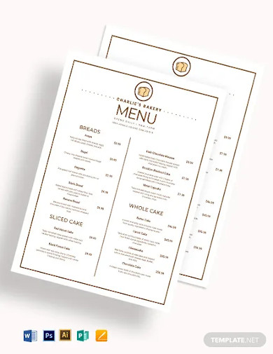 Steps to Create Menu Cards