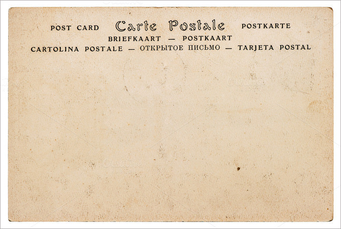 34+ Blank Postcard Templates - PSD, Vector EPS, AI