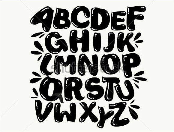 48+ Alphabet Bubble Letters - Free Alphabet Templates