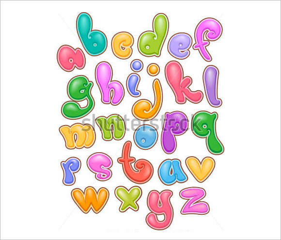 48+ Alphabet Bubble Letters - Free Alphabet Templates