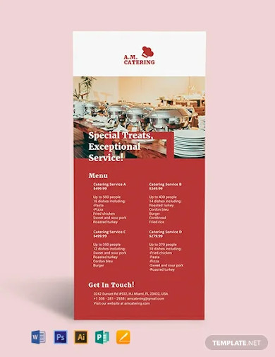 Catering Menu - 24+ Free Templates in AI, PSD, Google Docs, Pages