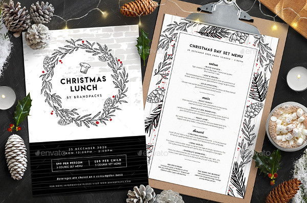 Sample Christmas Menu 41 Free Templates In Word PSD AI