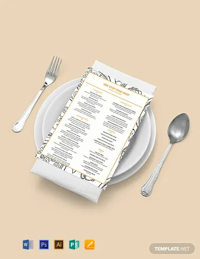 31+ Drink Menu Templates - Free Sample, Example Format Download!