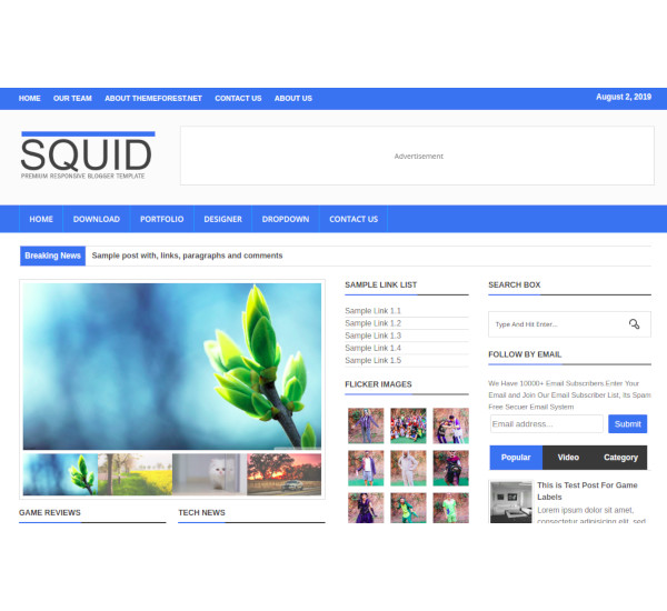 16+ Free & Premium Black Blogger Themes & Templates