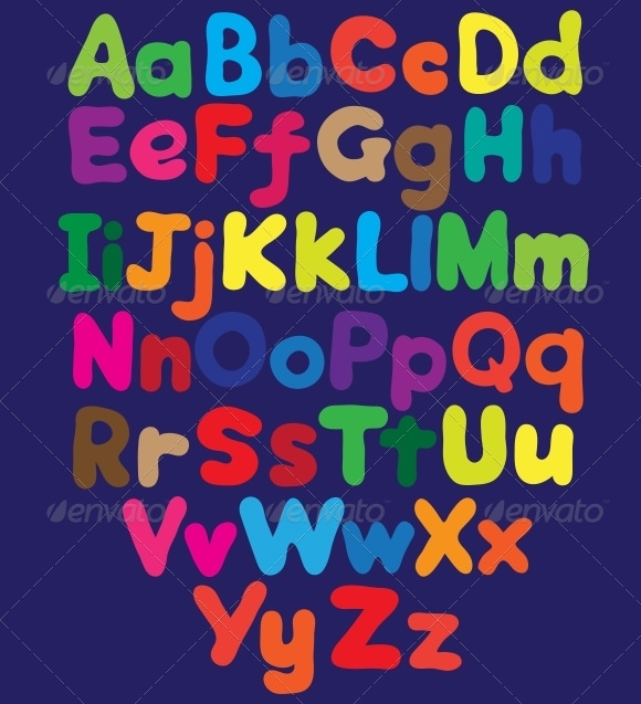 48+ Alphabet Bubble Letters - Free Alphabet Templates