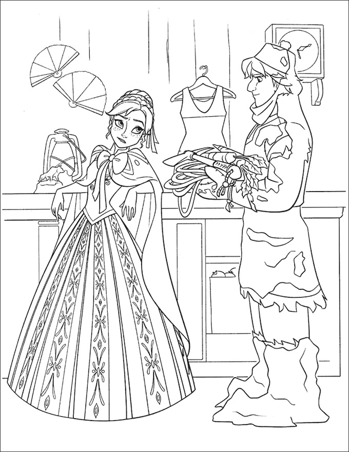 28+ Frozen Coloring Page Templates - Free PNG Format Download