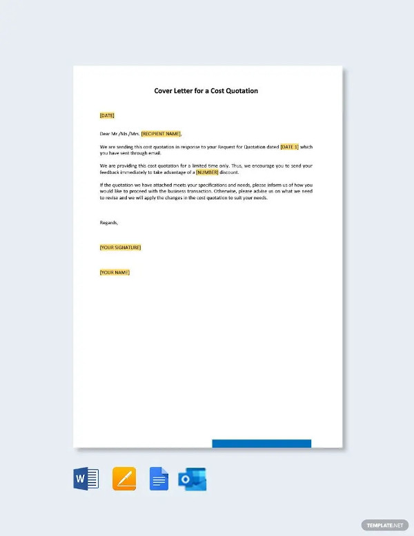 34+ Word Cover Letters Free Download