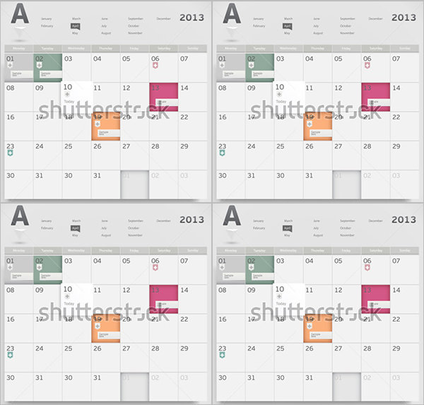 Event Calendar Template - 32+ Download