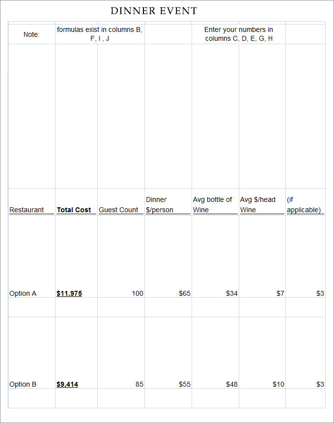 Free 27+ Event Schedule Templates - Word, Excel, PDF